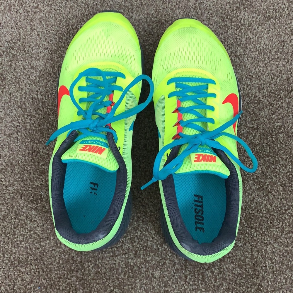 Nike Structure 17 Running Shoes - Gem